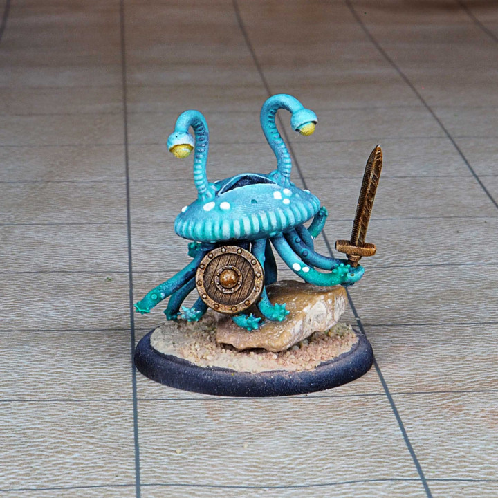 3D Printable Flumph by La Louve 3D 3D Printable Flumph by La Louve 3D