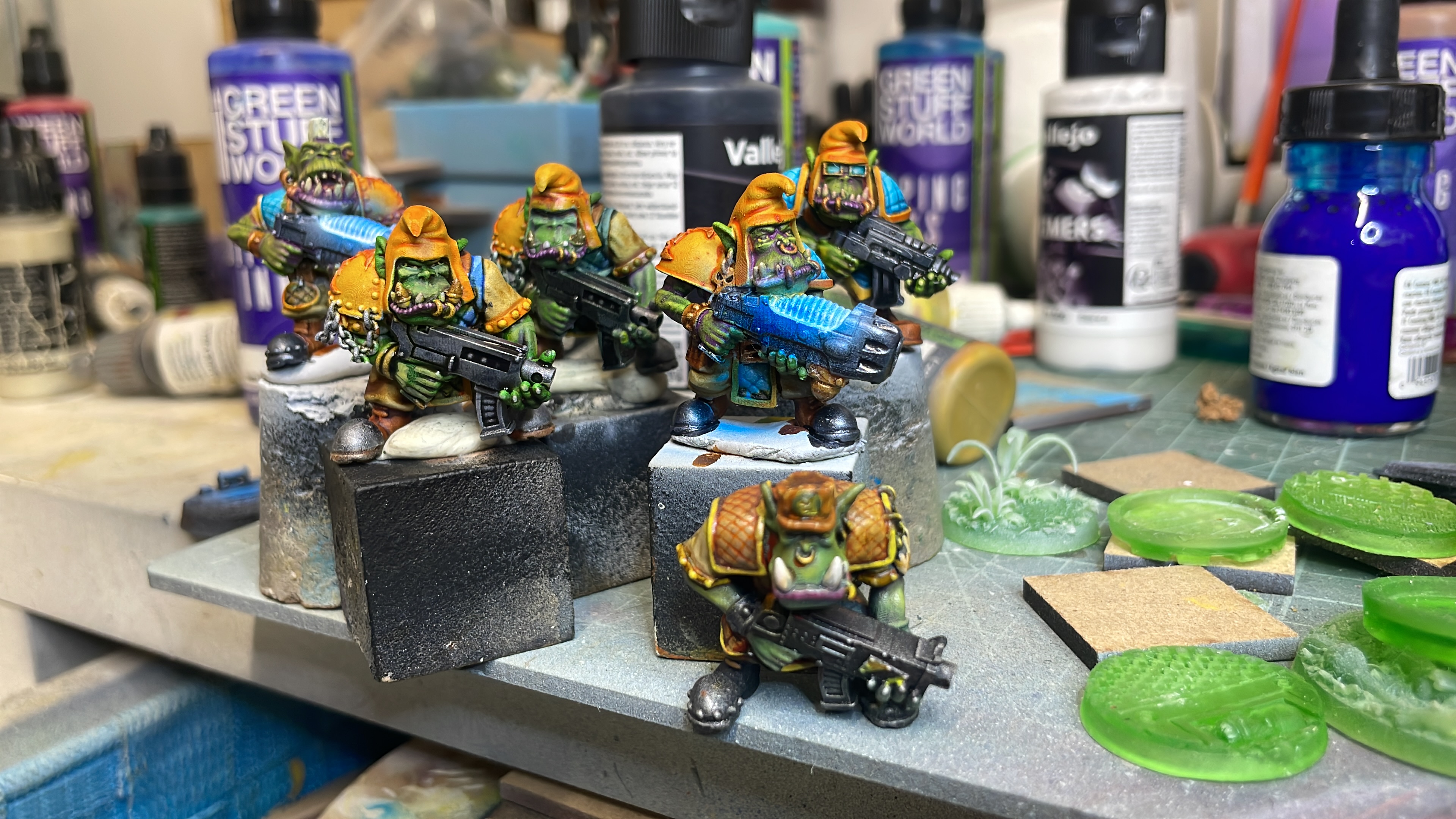 3D Printable EvilMoonBoltgunBoys by Trollet Miniatures