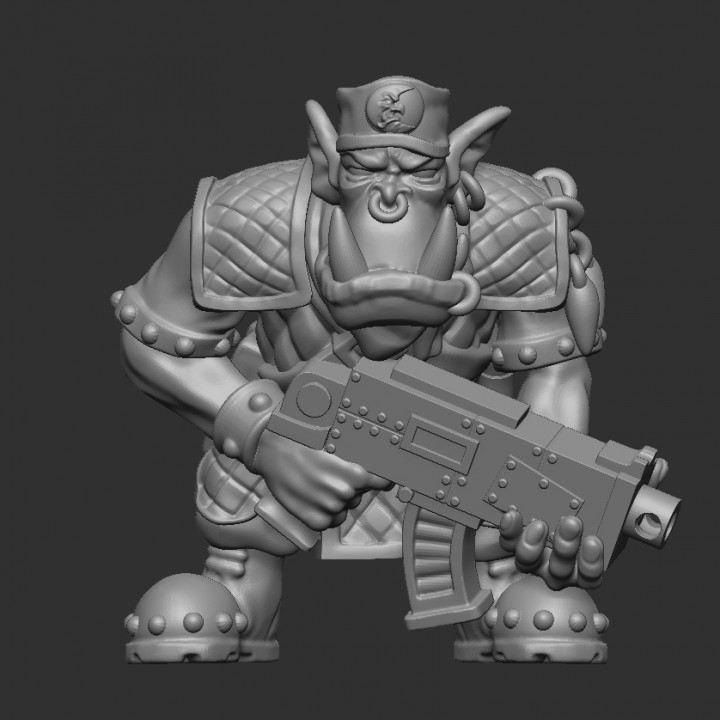 3D Printable EvilMoonBoltgunBoys by Trollet Miniatures