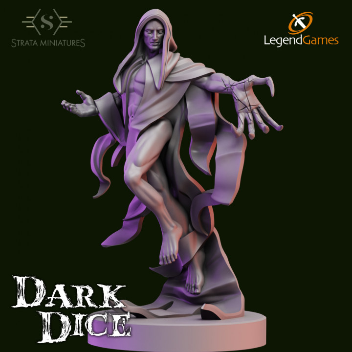 3D Printable Dark Dice Miniatures - Season 1 and 2 Complete Set from Strata Miniatures by Legend ...
