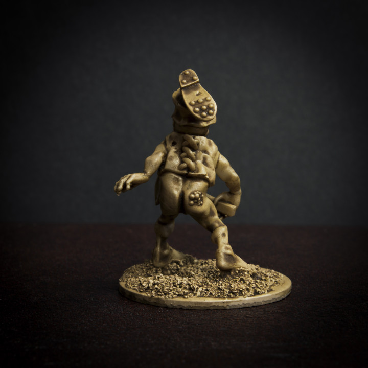 3D Printable House Pixie - Boot Head by Knucklebones Miniatures