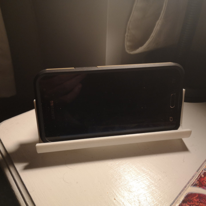 3D Printable Bedside Mobile Phone Holder by Stuart Bateman