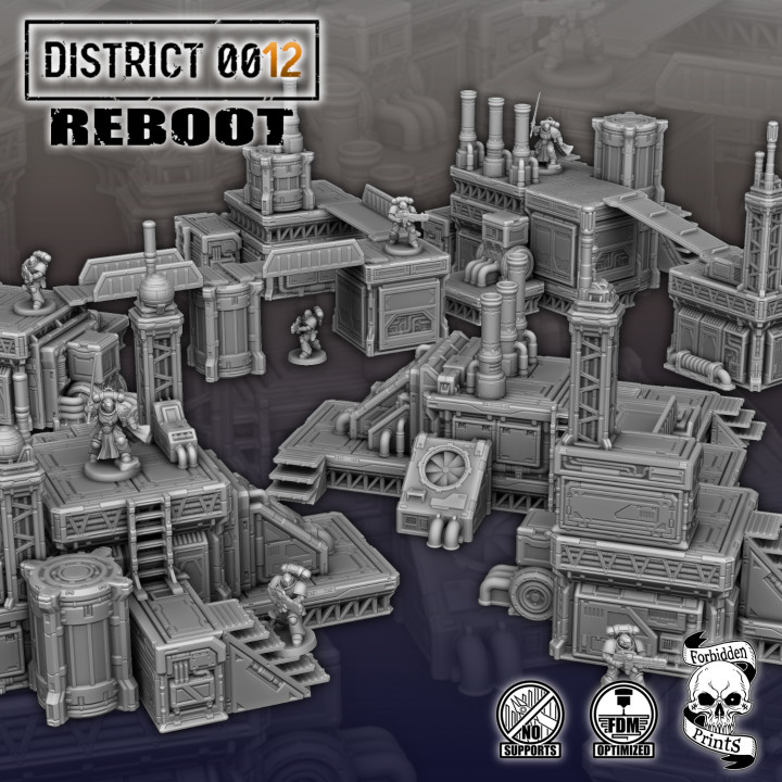 3D Printable Sample For Tribes January 2024! by Forbidden Prints