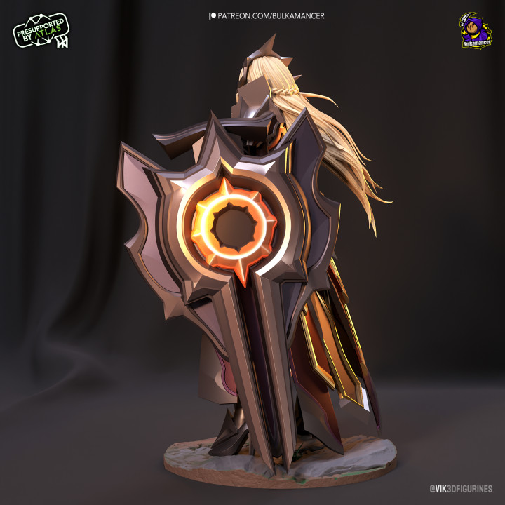 3D Printable Eclipse Champion | 241mm by Bulkamancer Sculpts