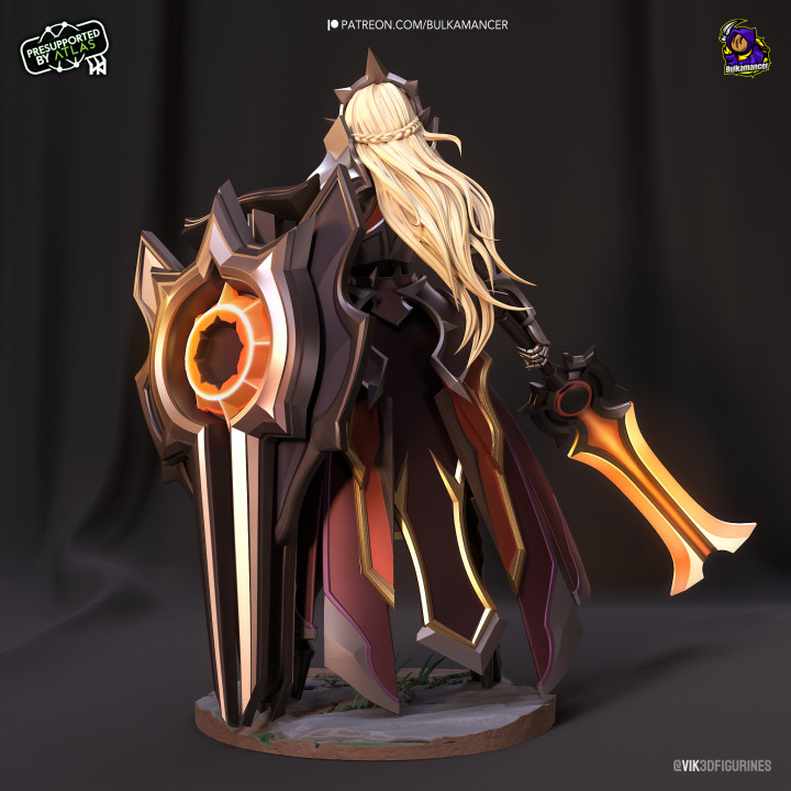 3D Printable Eclipse Champion | 241mm by Bulkamancer Sculpts