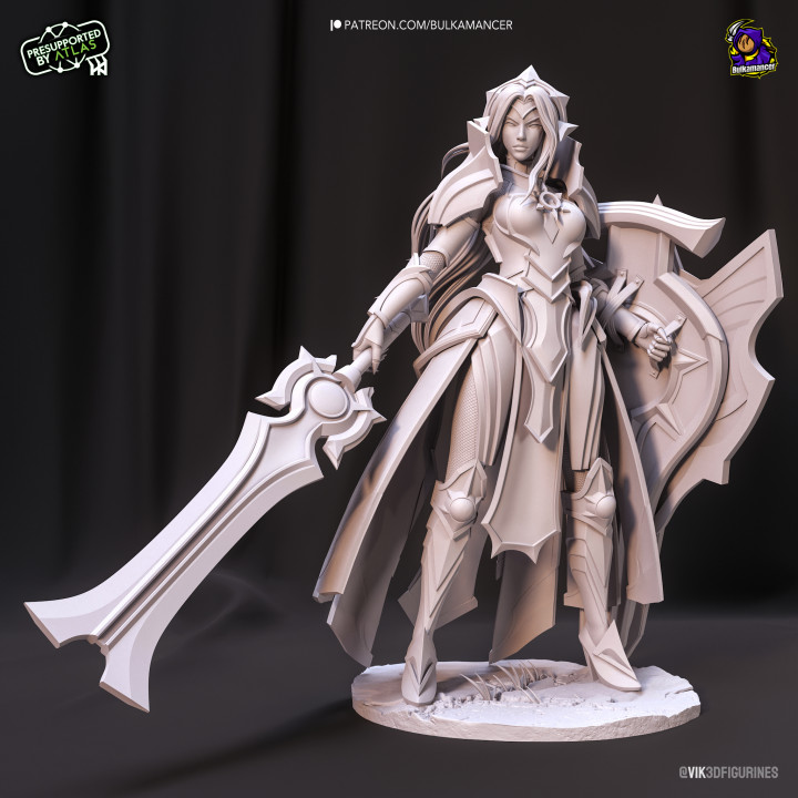 3D Printable Eclipse Champion | 241mm by Bulkamancer Sculpts