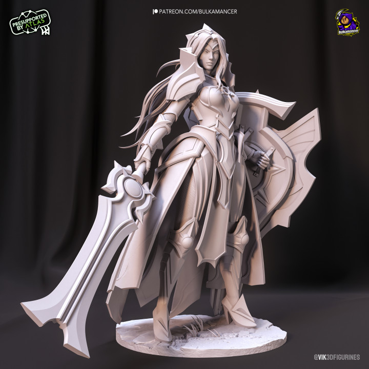 3D Printable Eclipse Champion | 241mm by Bulkamancer Sculpts