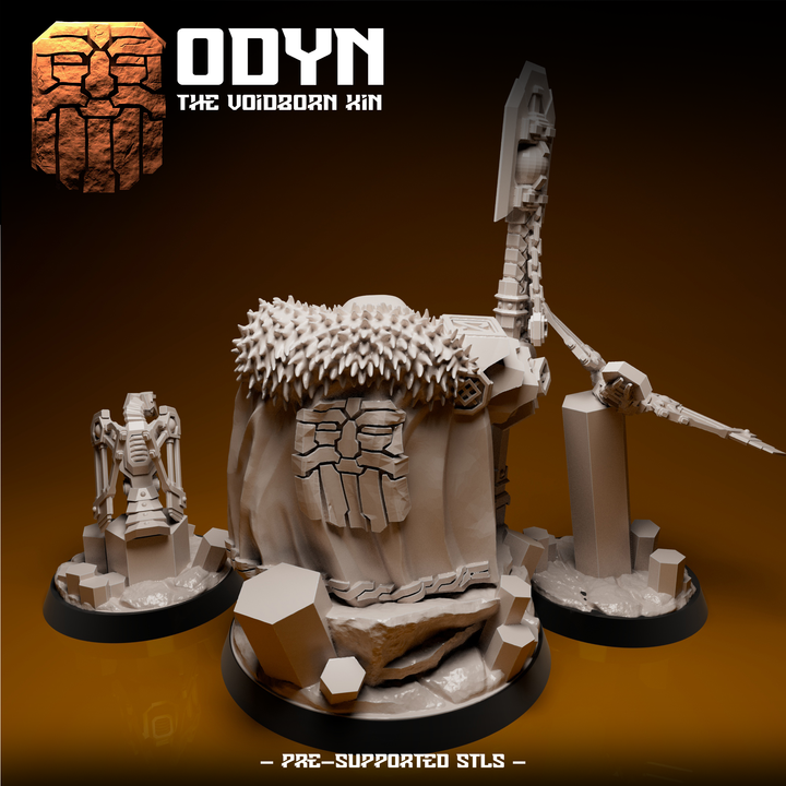 3D Printable Odyn - Presupported by Forged in Fury Miniatures