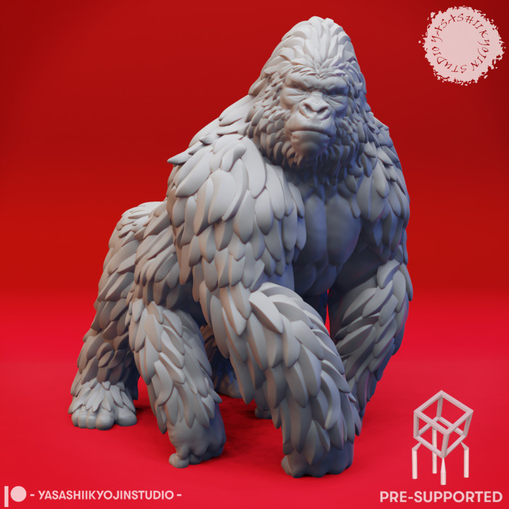 3D Printable Girallon - Tabletop Miniature (Pre-Supported) by YKS ...