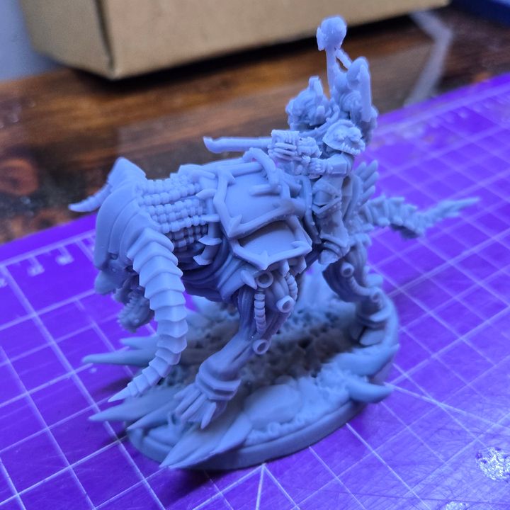 3D Print of The Bloody Skulls Hell Rider by craigells