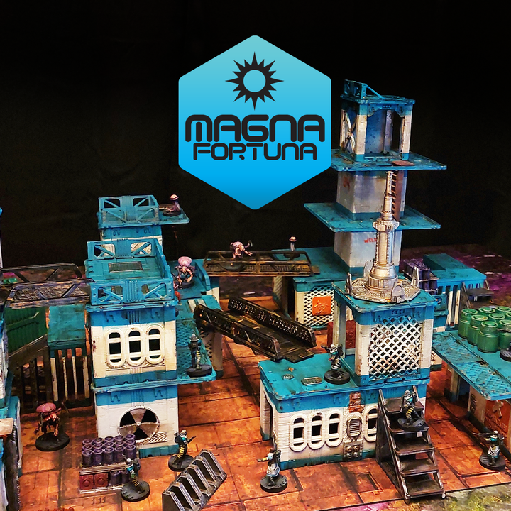 Magna Fortuna: 3D Printable Sci-fi Terrain STLs Campaign - MyMiniFactory