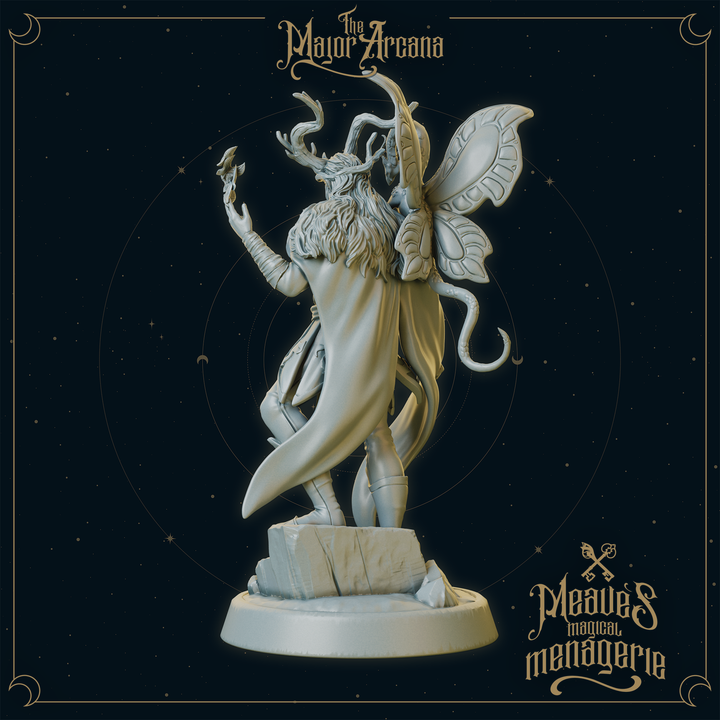 3D Printable The Autumn King - Wood Elf Wizard by The Shattered Realms