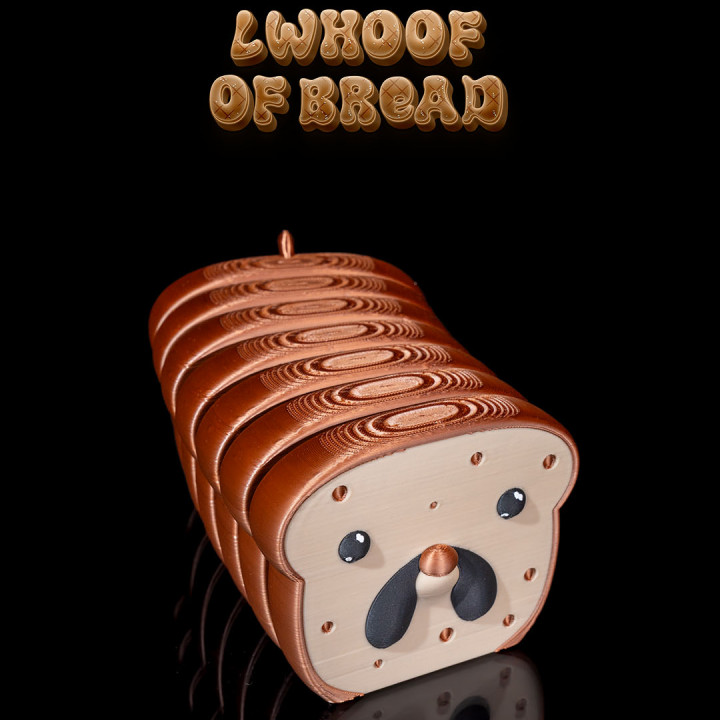 3D Printable Lwhoof of Bread by Stlflix