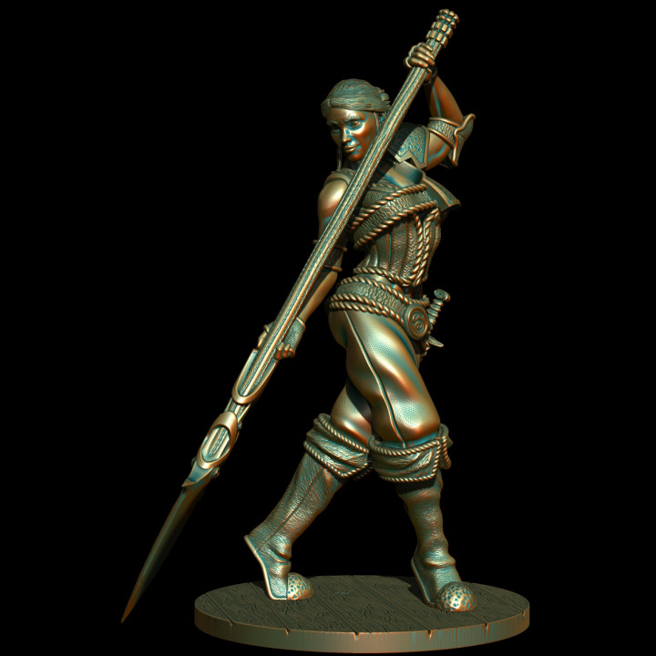 3D Printable Spear Master by Marzbar-the-Creator