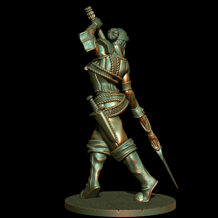 3D Printable Spear Master by Marzbar-the-Creator