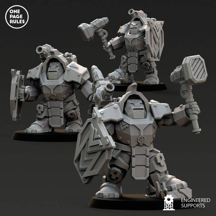 3D Printable Dwarf Guilds - Release #4 by One Page Rules