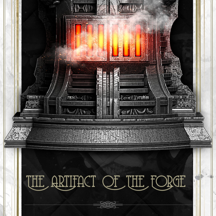 3D Printable The Dungeon Master Artifact Of The Forge by Dungeon Master