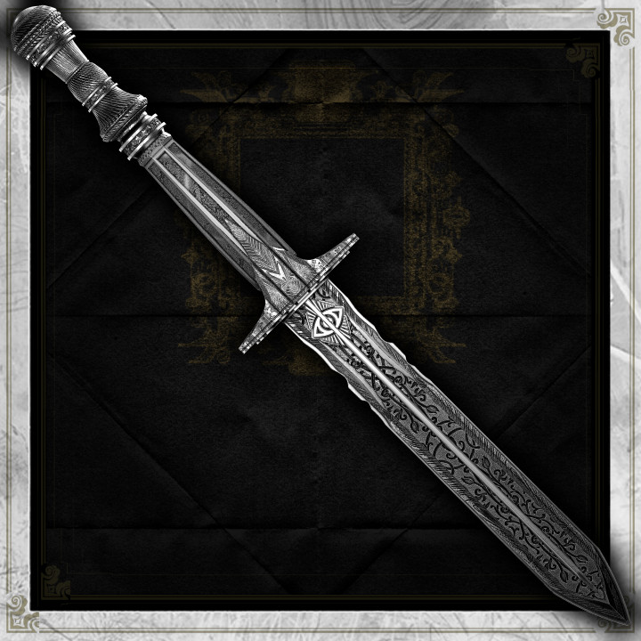 3D Printable The Black Order Dagger 1:1 by Dungeon Master