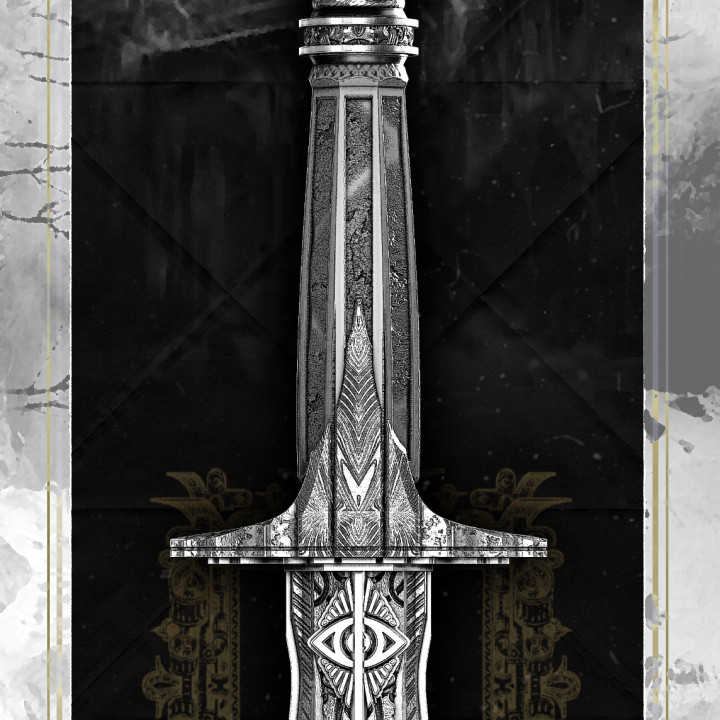 3D Printable The Black Order Dagger 1:1 by Dungeon Master