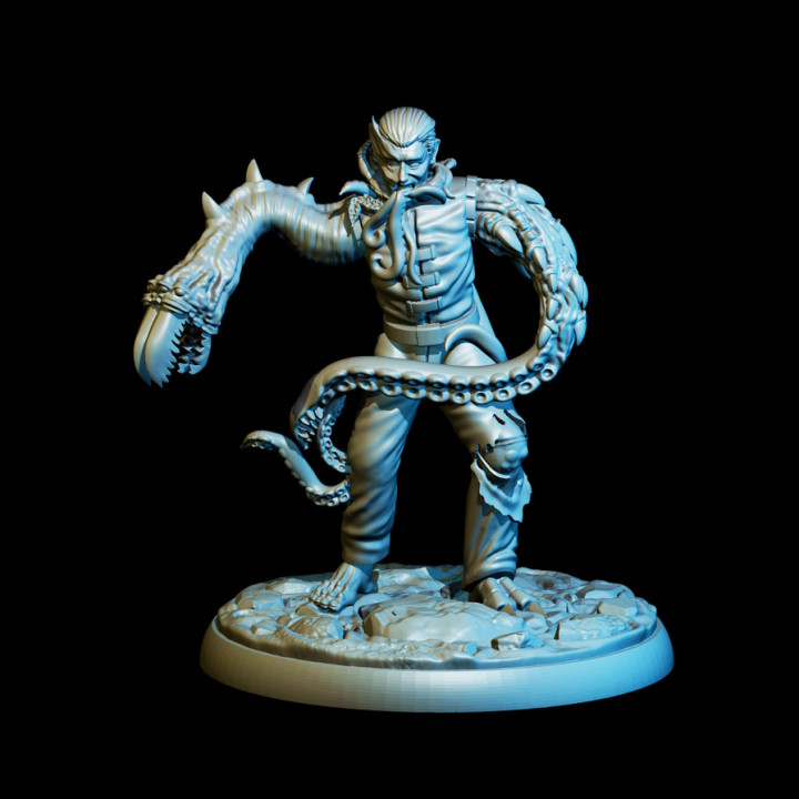 3D Printable Corrupted Zombie Scientists (3) by AntiMatter Games
