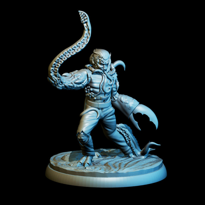 3D Printable Corrupted Zombie Scientists (3) by AntiMatter Games