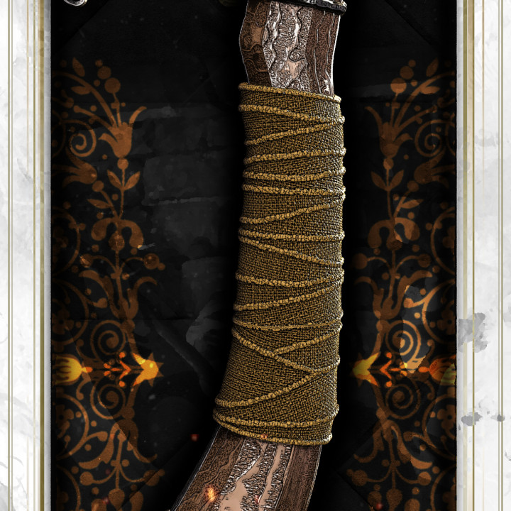 3D Printable The Dwarven Steel Axe 1:1 by Dungeon Master