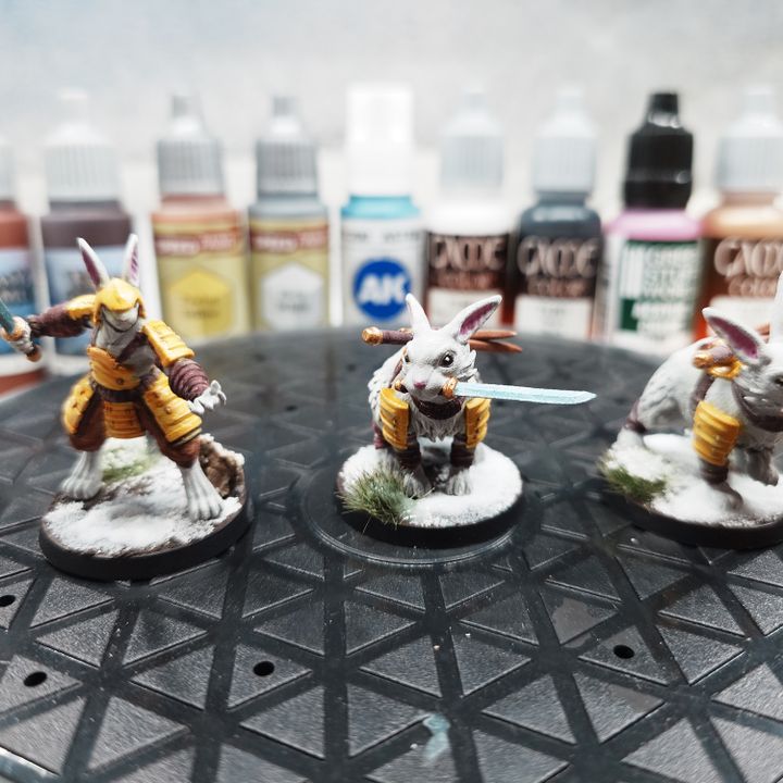 3D Print of Bushido Usagi - Complete Set B (Modular) by peteraskey