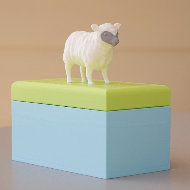 3D Print of Sheep box by philippeb66