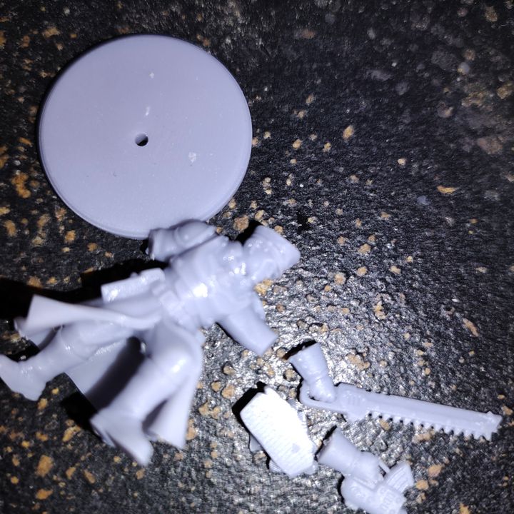 3D Print of Commander Drake. Imperial Guard by dragonrider1