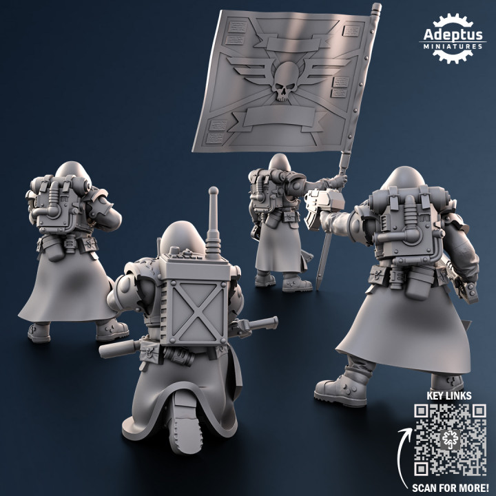 3D Printable Command Squad. Janissaries Regiment. Imperial Guard by ...