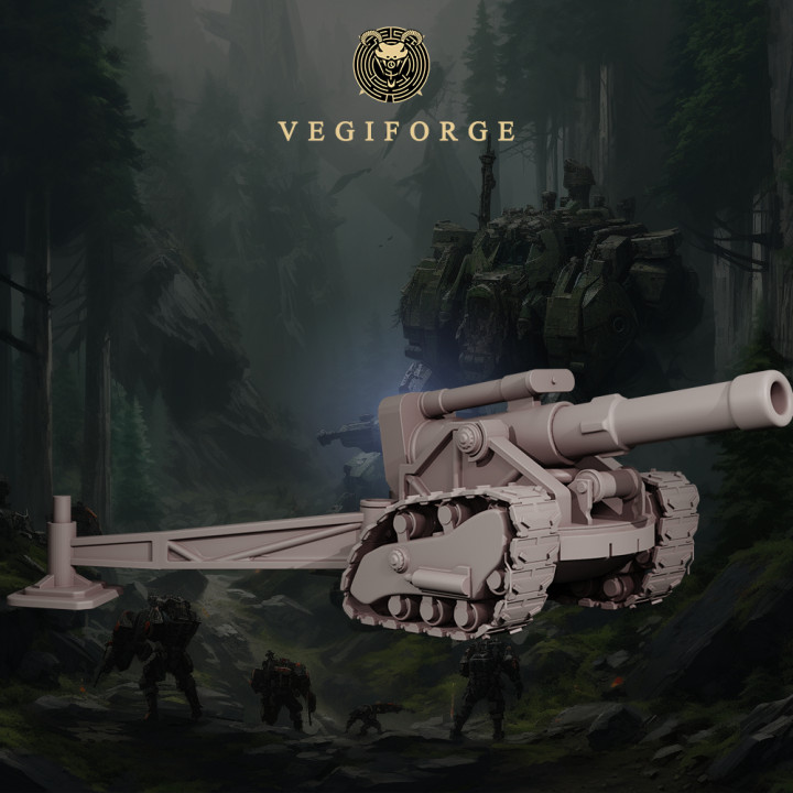 3D Printable Bellator Heavy artillery by Vegiforge