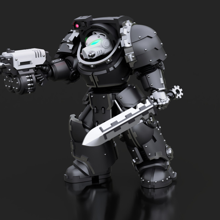 3D Printable Forgeborn Gorgon Annihilators by Laserforge Miniatures