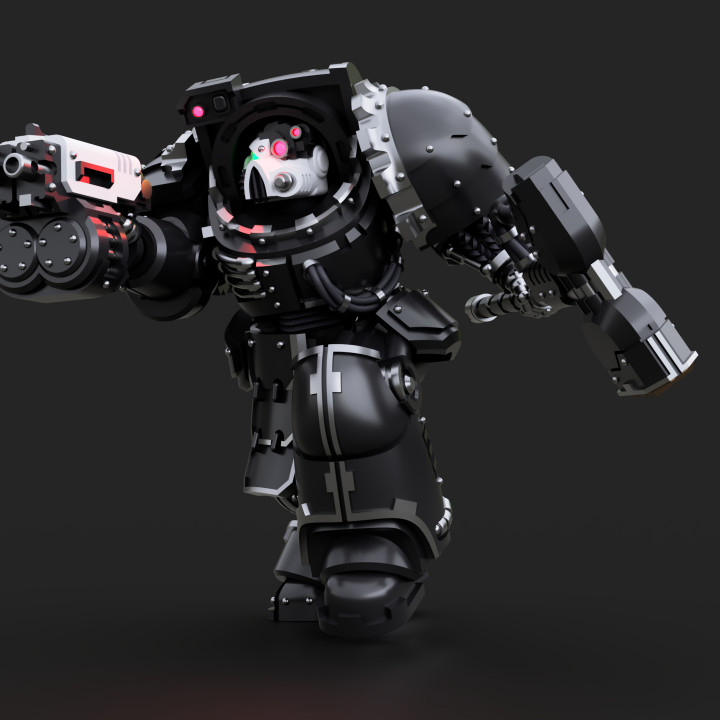 3D Printable Forgeborn Gorgon Annihilators by Laserforge Miniatures