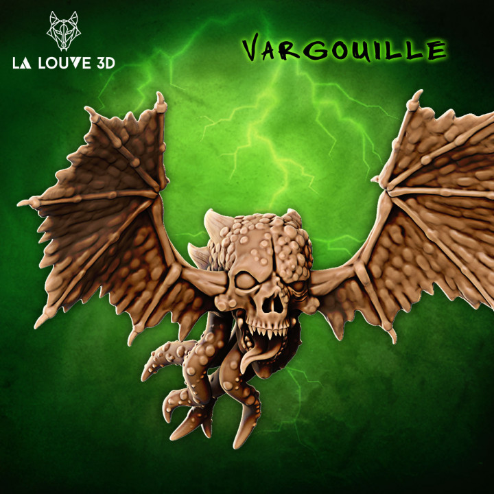 3D Printable Vargouille by La Louve 3D