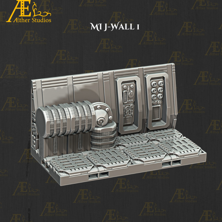 3D Printable AESS367 - Main Impulse Engine by Aether Studios