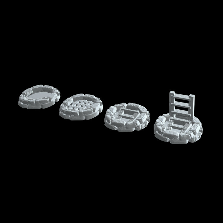 3D Printable Scatter Ruins ULTIMATE Set - Grim Dark City by Sin's ...