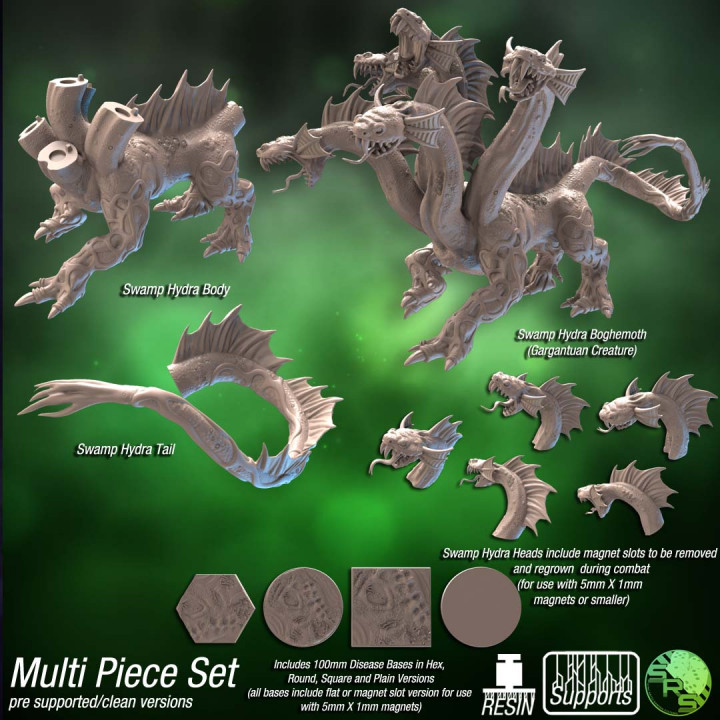 3D Printable Mire Hydra Add-On by Sync Ratio Systems