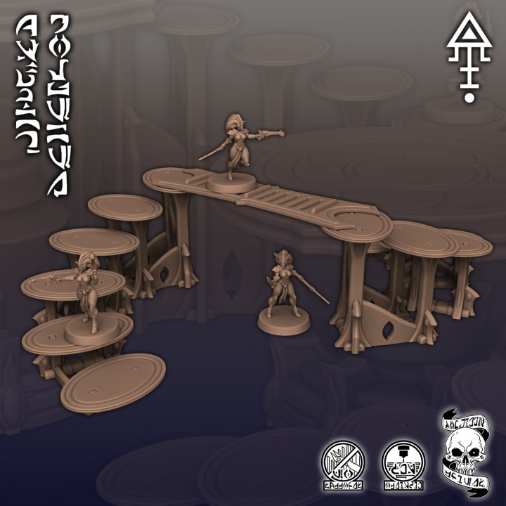 3D Printable Sample For Tribes February 2024! by Forbidden Prints