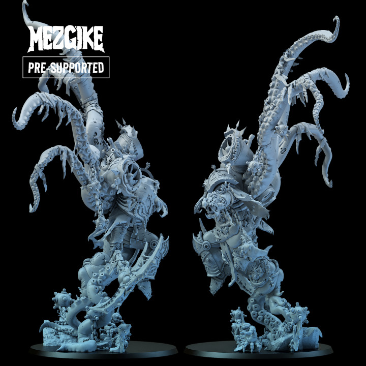 3D Printable Mthulus, prime lord of the dredge (pre-supported) by MEZGIKE