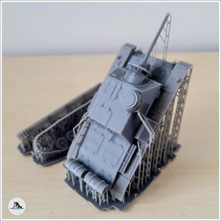 3D Printable SU-76i 76mm SPG (commander version) - Soviet army WW2 ...