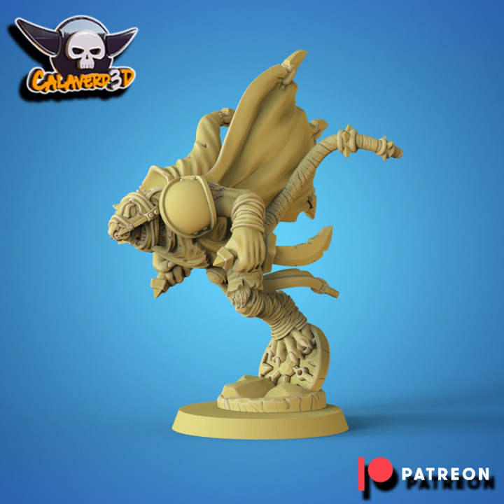 3D Printable Stp Nº28 - Sewer runner Dec2023 by Calaverd3D