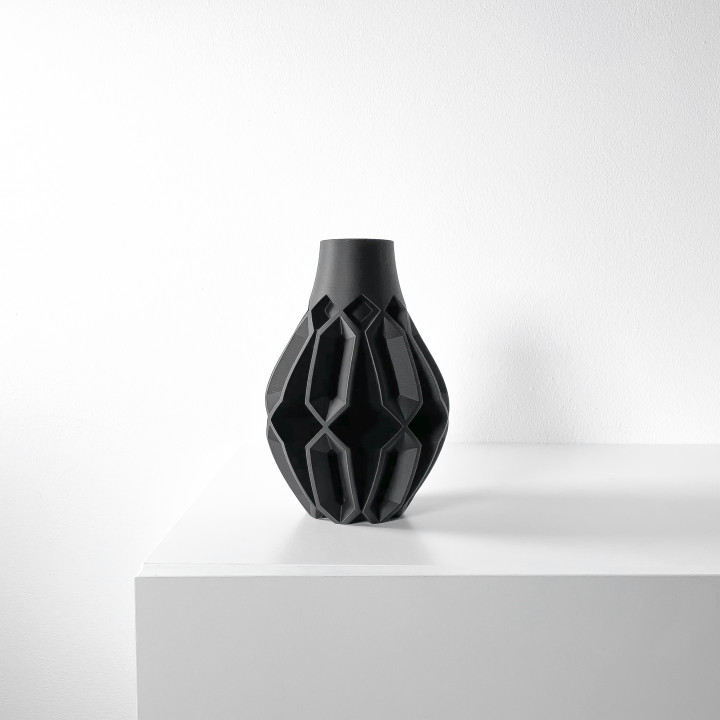 3D Printable The Vesperi Vase, Modern and Unique Home Decor for Dried ...