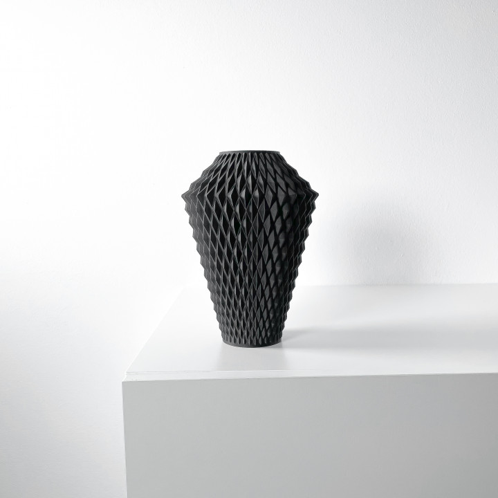 3D Printable The Vantori Vase, Modern and Unique Home Decor for Dried ...