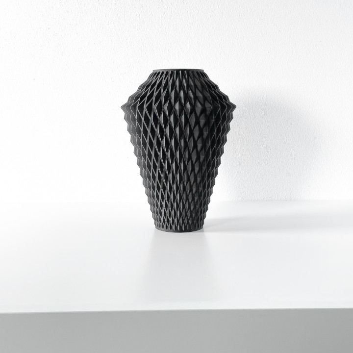 3D Printable The Vantori Vase, Modern and Unique Home Decor for Dried ...