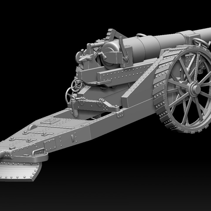 3D Printable British soldiers ARTILLERY ww2 and Howitzer Mark VI UK by ...