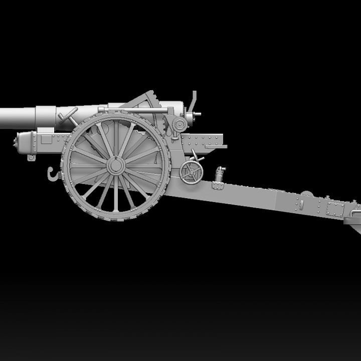 3D Printable British soldiers ARTILLERY ww2 and Howitzer Mark VI UK by ...