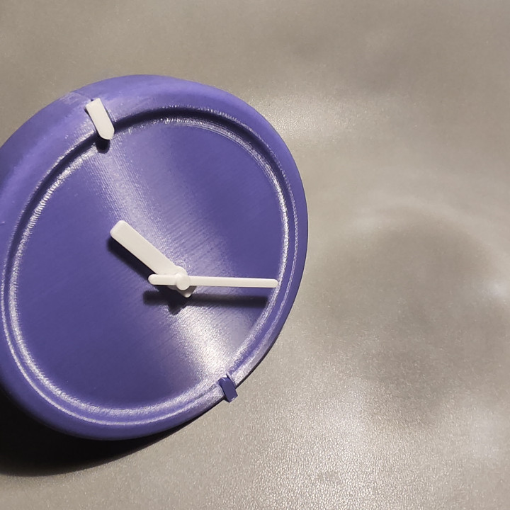3D Printable Table Clock by MING