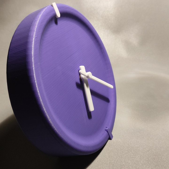 3D Printable Table Clock by MING