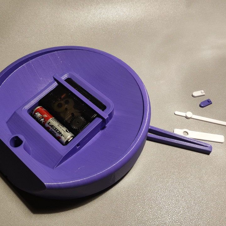 3D Printable Table Clock by MING