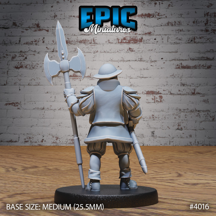 3D Printable Villager Set D / Worker / Human Character / Tavern Keeper ...